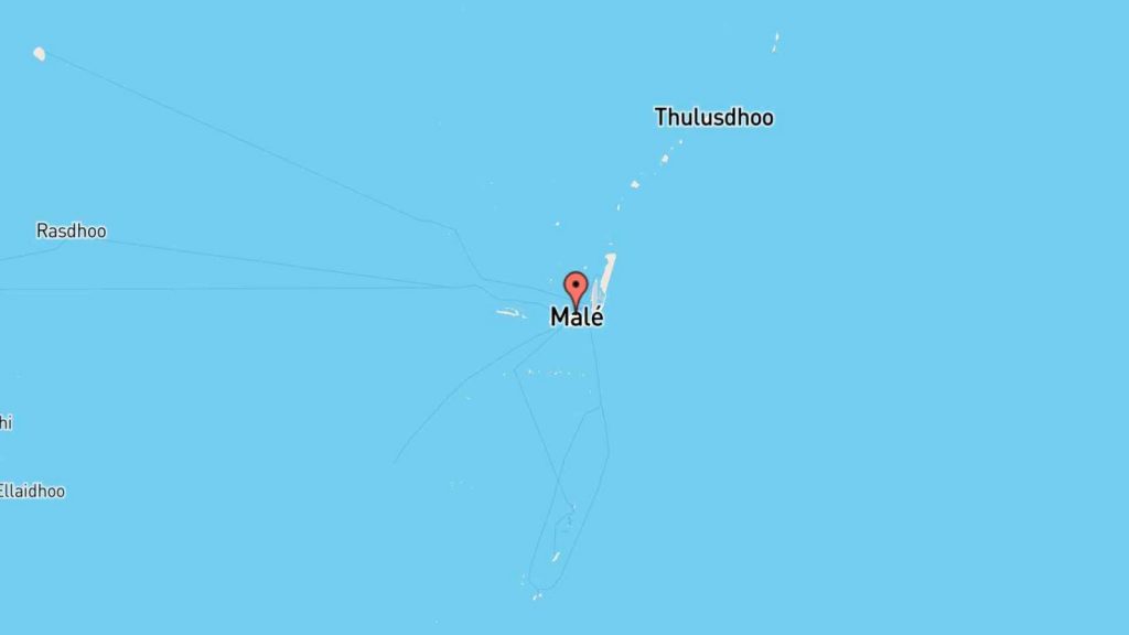 Mappa Maldive (Asia meridionale) interattiva e cartina geografica