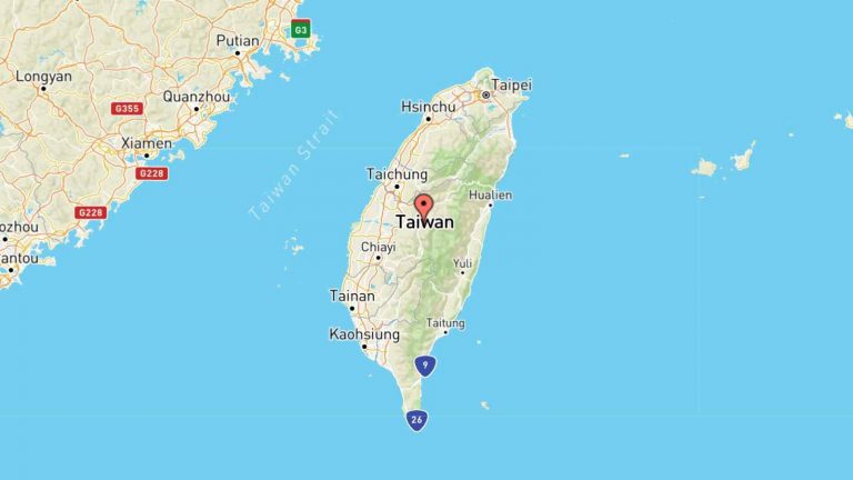 Mappa Taiwan (Asia orientale) interattiva e cartina geografica