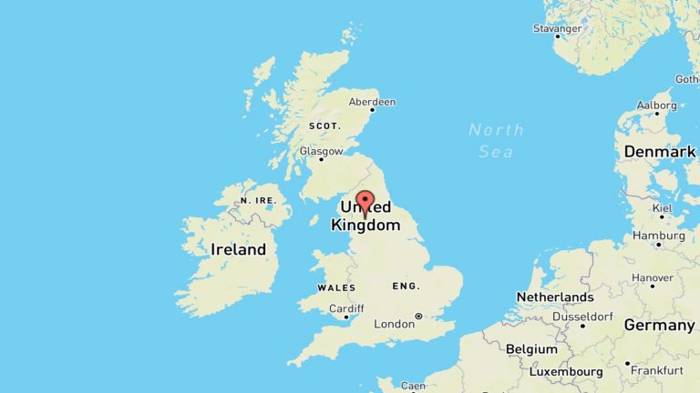 Mappa Regno Unito (Europa occidentale) interattiva e cartina geografica