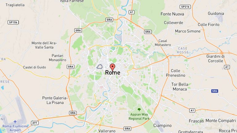Mappa Roma (Italia) interattiva e cartina geografica
